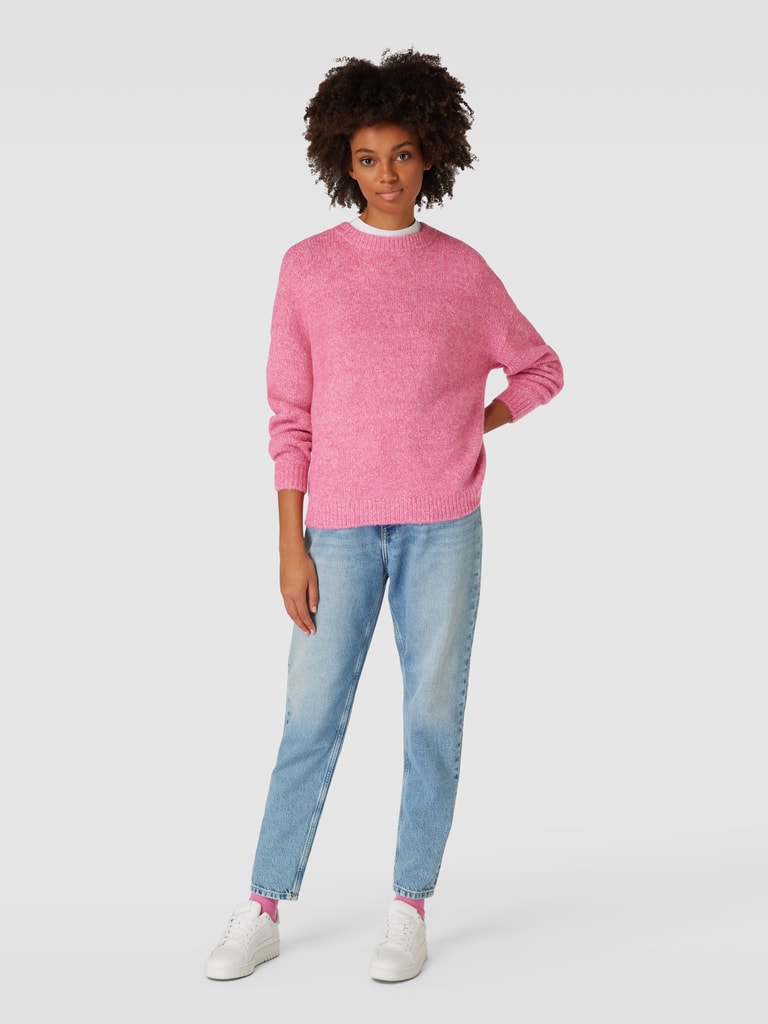 Only Strickpullover mit überschnittenen Schultern Modell 'ZOEY' (pink ...