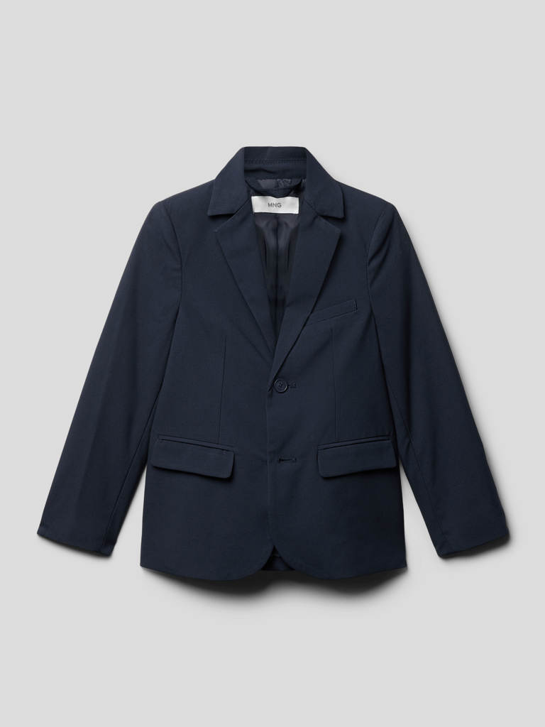Mango Blazer mit Reverskragen Modell 'russ' (marine) online kaufen