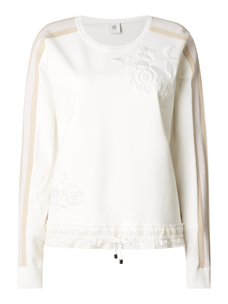 BOGNER Pullover van viscosemix, model 'Hannah' in offwhite online kopen ...