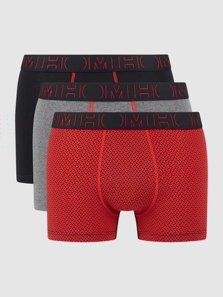 HOM Trunks im 3er-Pack Modell 'Archie' (dunkelrot) online kaufen