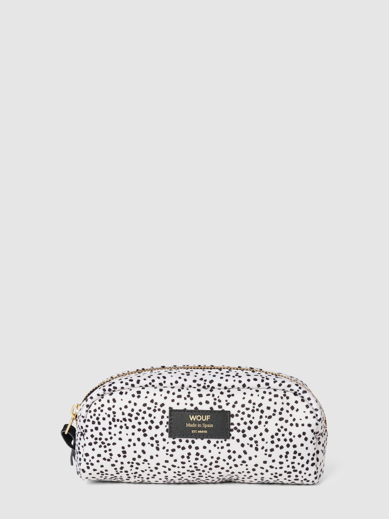 WOUF Make-uptasje met all-over motief, model 'Dottie' in zand online ...