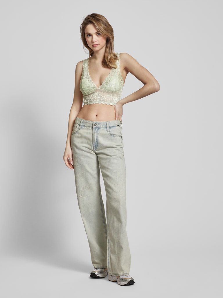 Only Bralette mit Spitzenbesatz Modell 'CHLOE' (mint) online kaufen