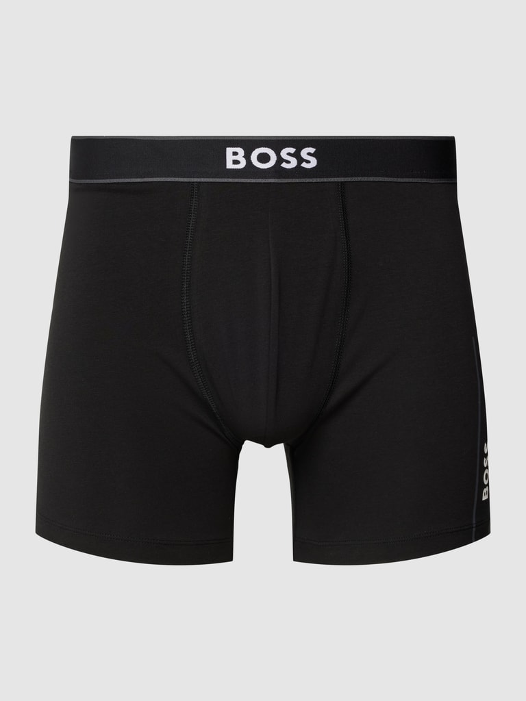 BOSS Trunks mit Label-Print (black) online kaufen
