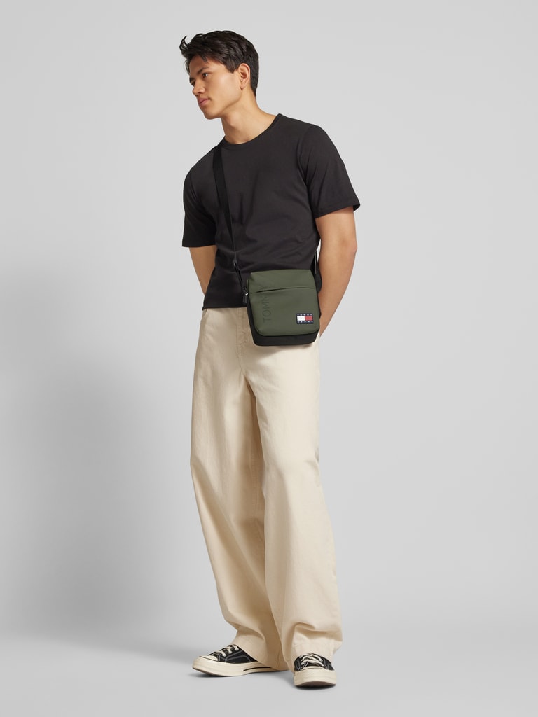 Tommy Jeans Schoudertas met labelbadge, model 'DAILY + REPORTER' in ...