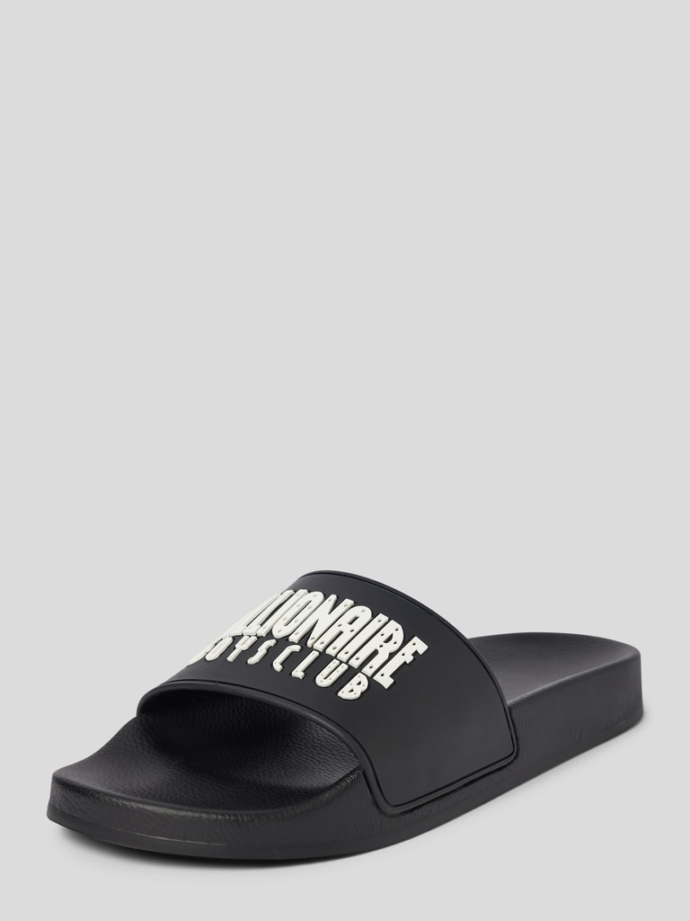 Billionaire Boys Club Slides mit Label-Detail (black) online kaufen