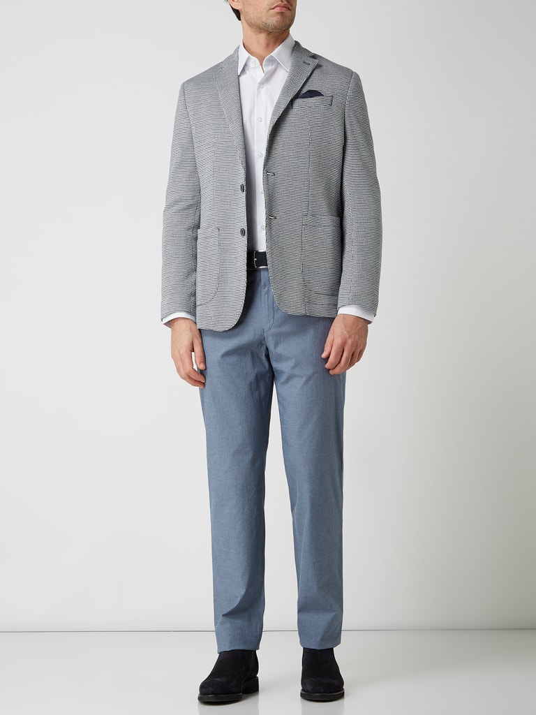 Hiltl Regular Fit Chino mit Stretch-Anteil Modell 'Pierre' (blau ...