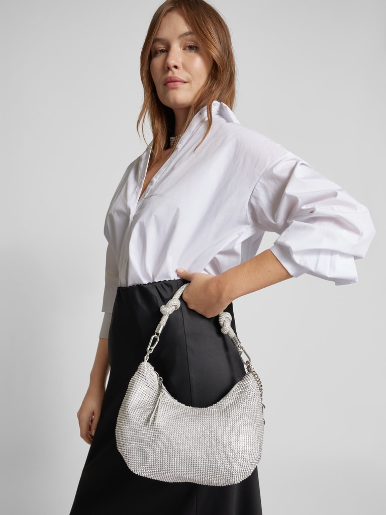 Steve Madden Hobotas met all-over strass-steentjes, model 'KAYA' in ...