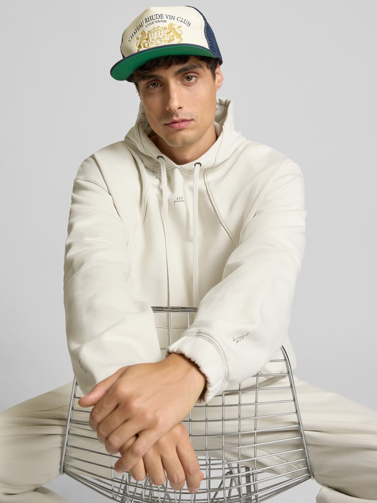 RHUDE Basecap mit Label-Stitching (black) online kaufen