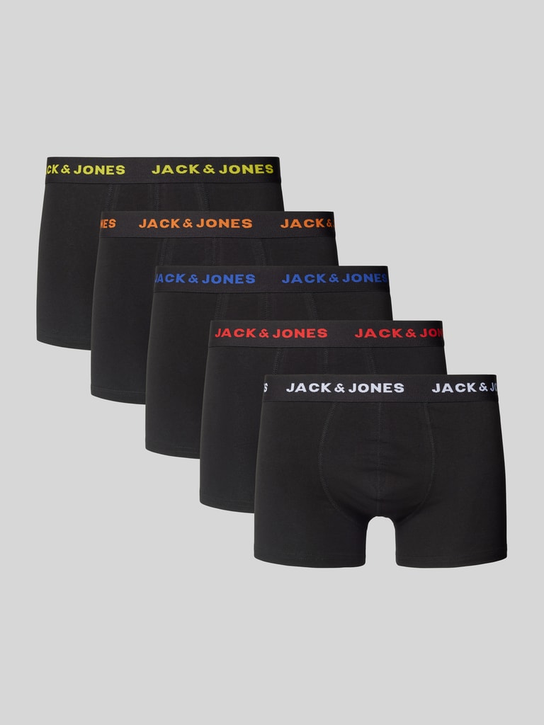 Jack & Jones Trunks mit Teilungsnähte Modell 'BLACK FRIDAY' im 5er-Pack ...