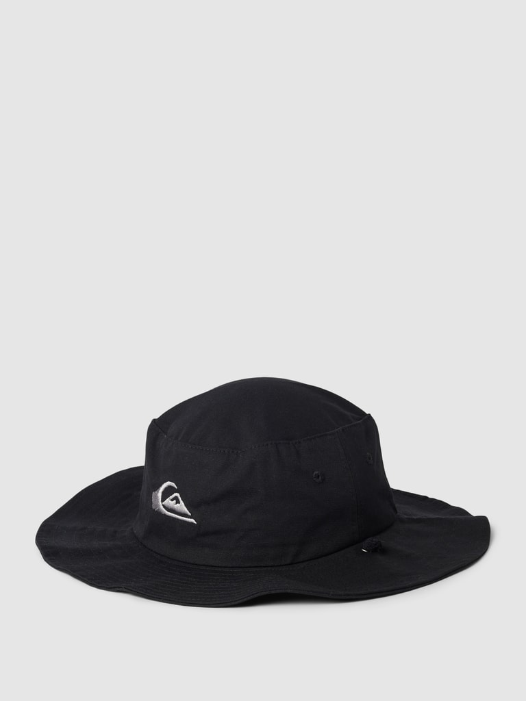 Quiksilver Bucket Hat mit Label-Stitching Modell 'BUSHMASTER' (black ...