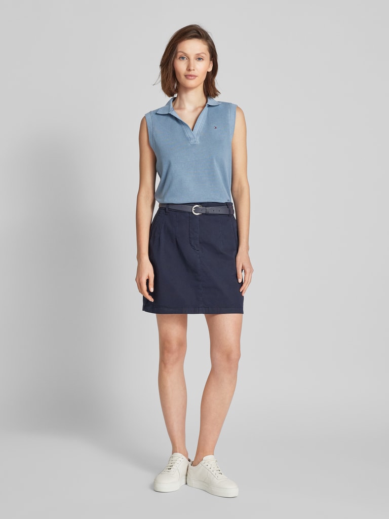 Tommy Hilfiger Top mit Label-Detail (rauchblau) online kaufen
