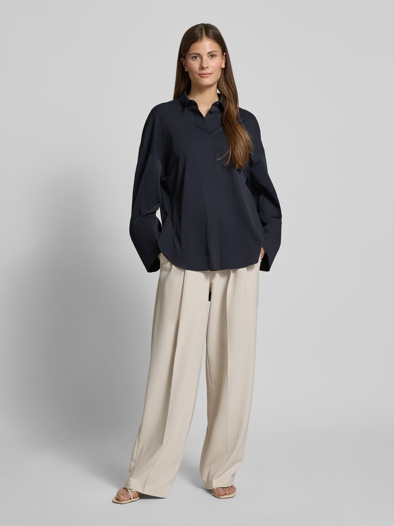 MM Relaxed fit blouse met extra brede schouders, model 'PATELLA' in ...