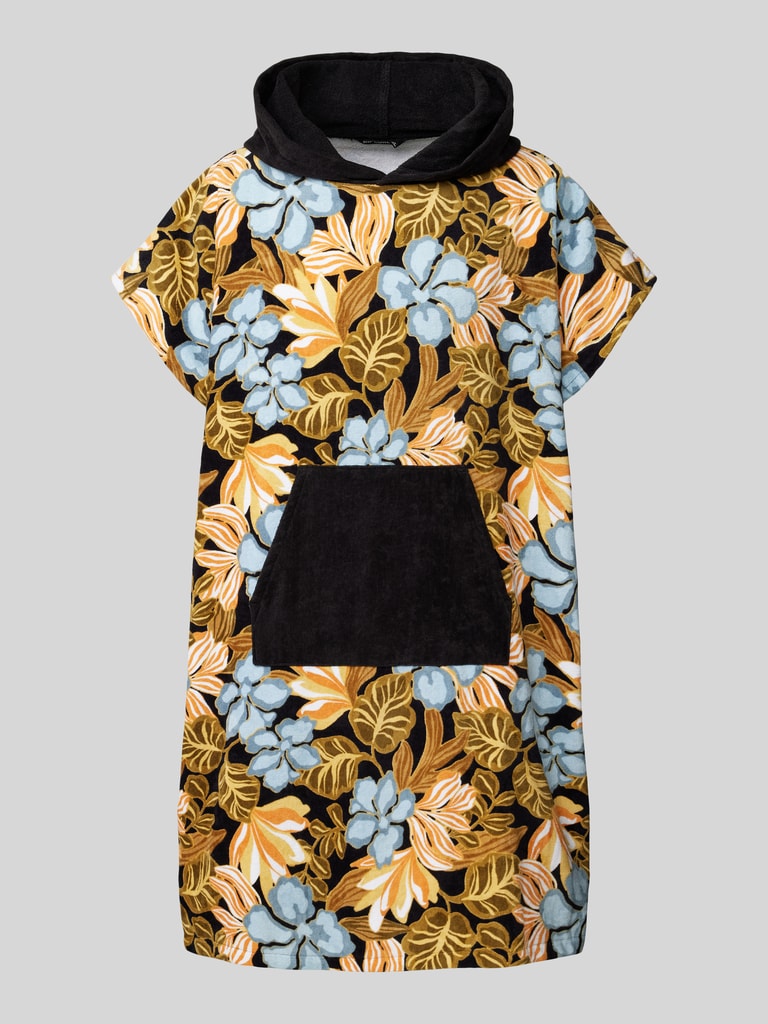 Rip Curl Cape in all-over look kangoeroezak in zwart online kopen | P&C