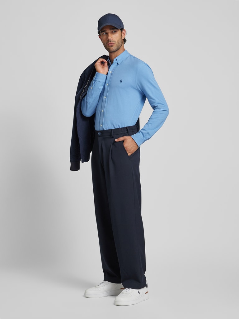 Polo Ralph Lauren Slim Fit Freizeithemd mit aus reiner Baumwolle in ...