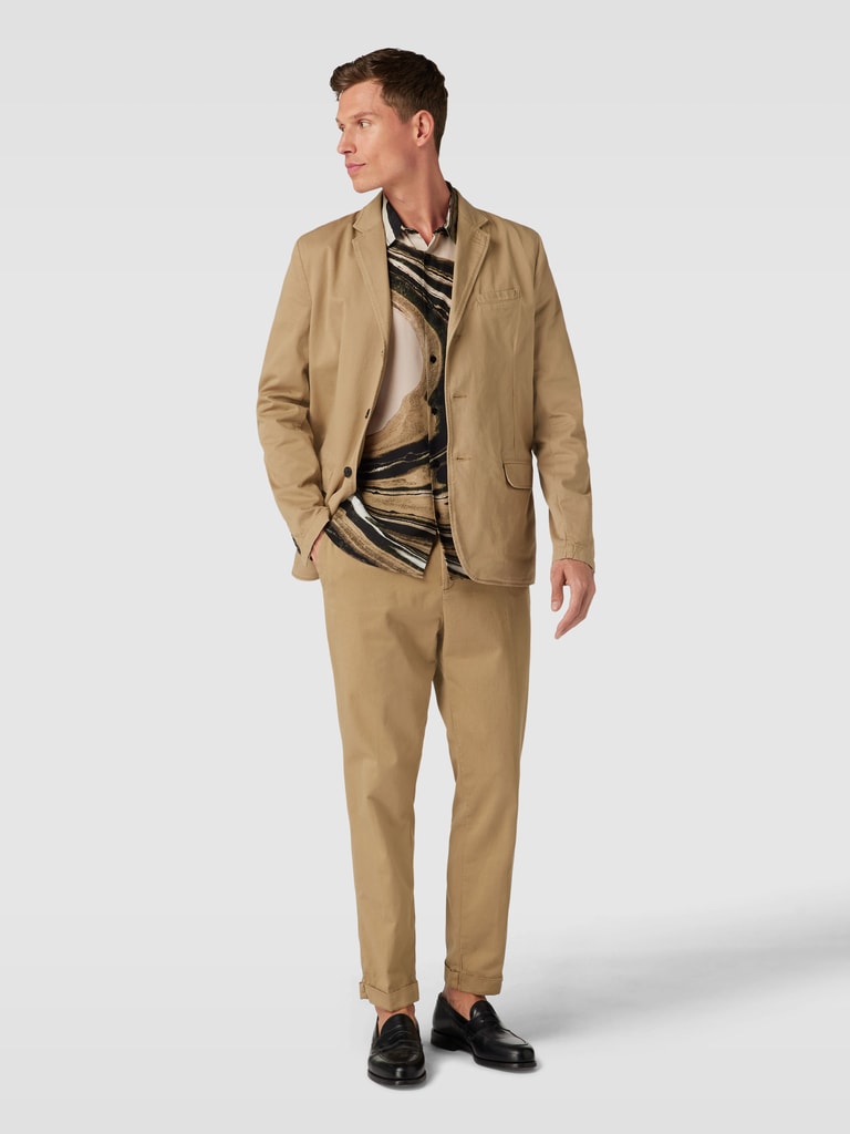 THE KOOPLES Sakko mit Knopfleiste Modell 'VESTE' (sand) online kaufen