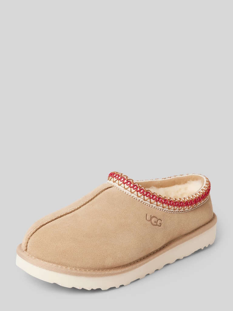UGG Slippers van suède, model 'TASMAN' in zand online kopen | P&C