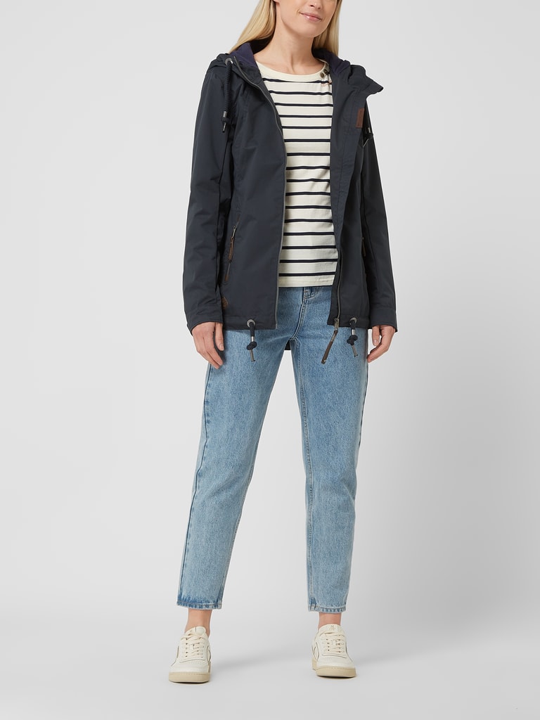 Ragwear Longsleeve mit Streifenmuster Modell 'AGATTKA MARINA' (weiss) online kaufen