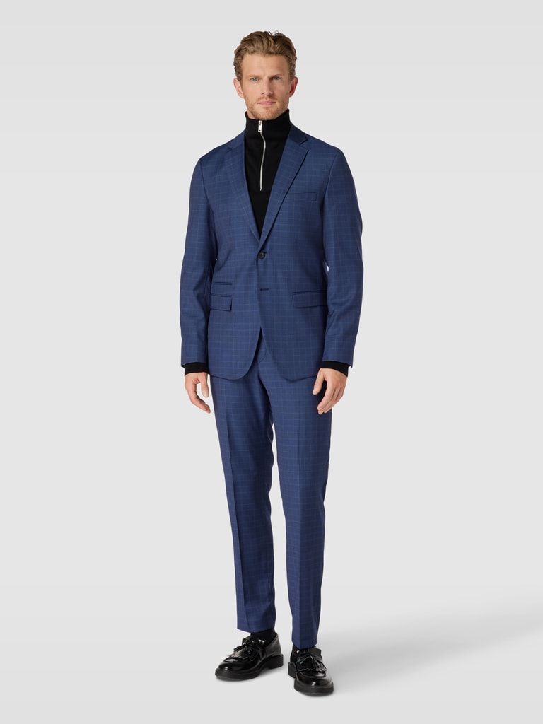 Selected Homme Slim Fit Sakko mit Karomuster Modell 'NEIL' (royal ...