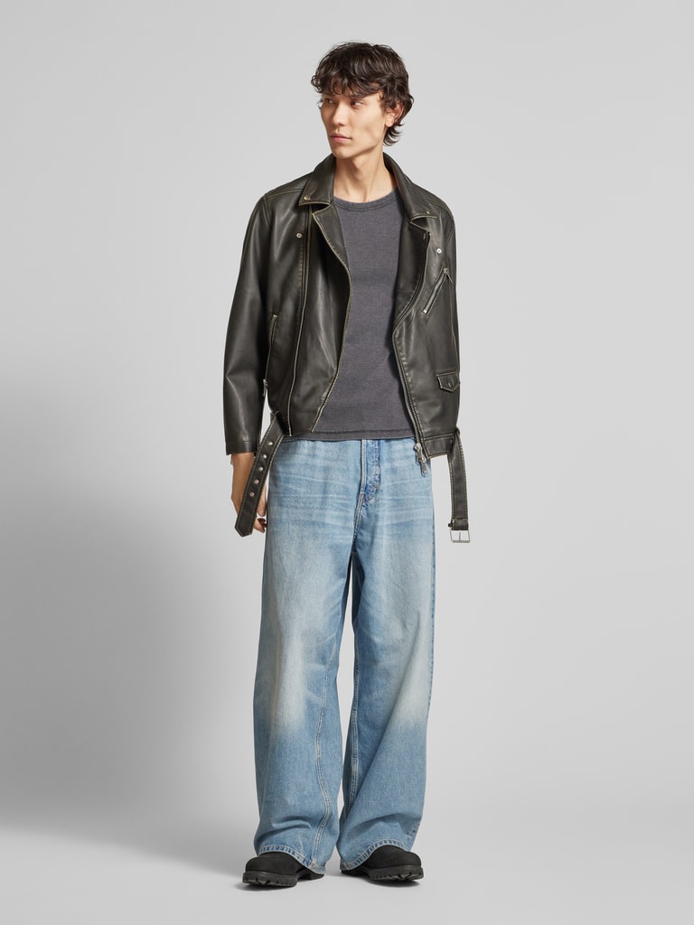 Jack & Jones Tanktop in Ripp-Optik Modell 'CONCRETE WASHED' (anthrazit ...