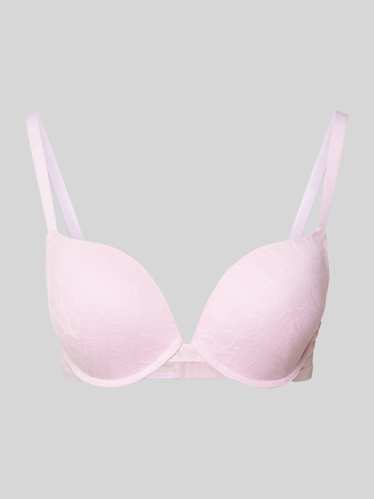 Guess BH mit Label-Details Modell 'EDYTHA' (rosa) online kaufen