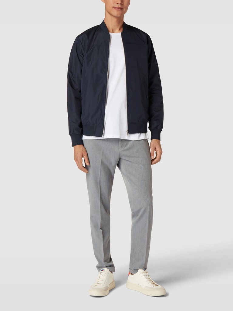 Matinique Jacke mit gerippten Abschlüssen Modell 'Clay' (marine) online ...