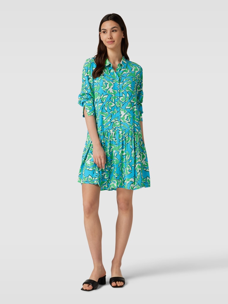 Kup online comma Sukienka o długości do kolan ze wzorem na całej ...