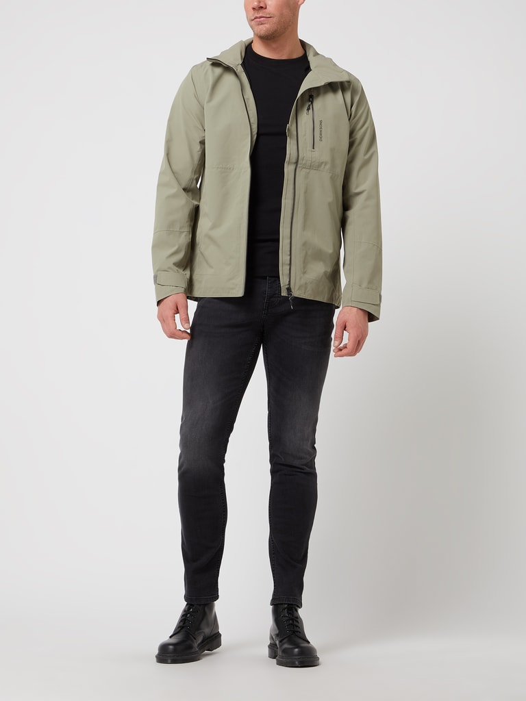 Didriksons Jacke mit Stehkragen Modell 'Melker' - wasserdicht (oliv ...