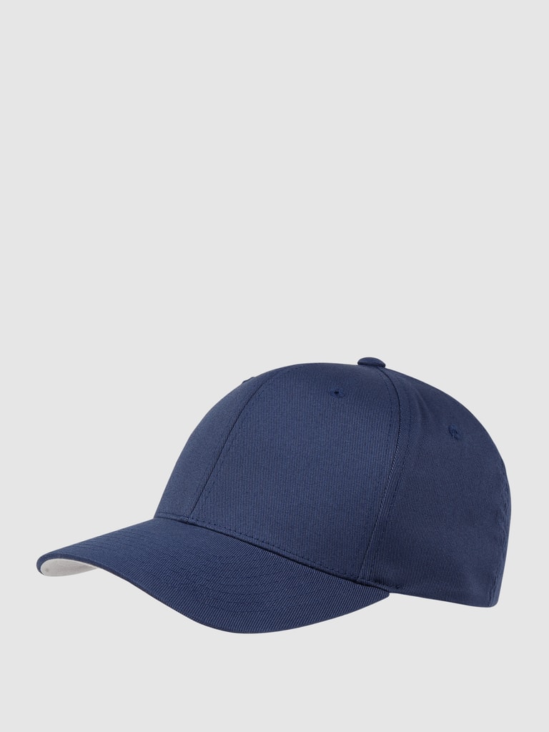 Flexfit Cap mit verstärkter Schirm Modell 'Wooly Combed' (marine ...