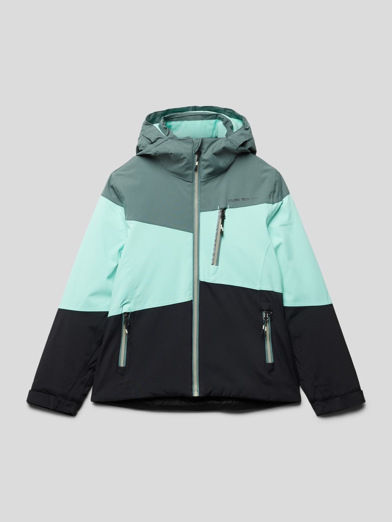 Killtec Funktionsjacke mit Colour-Blocking-Design (helltuerkis) online ...