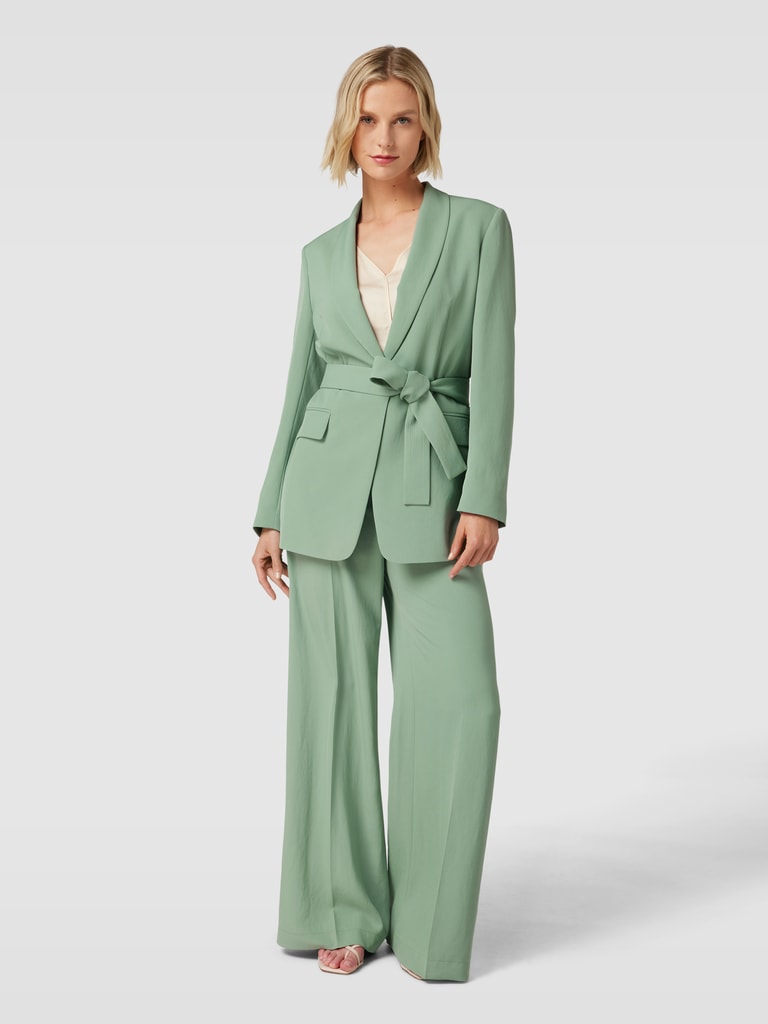 BOSS Blazer mit Bindegürtel (mint) online kaufen