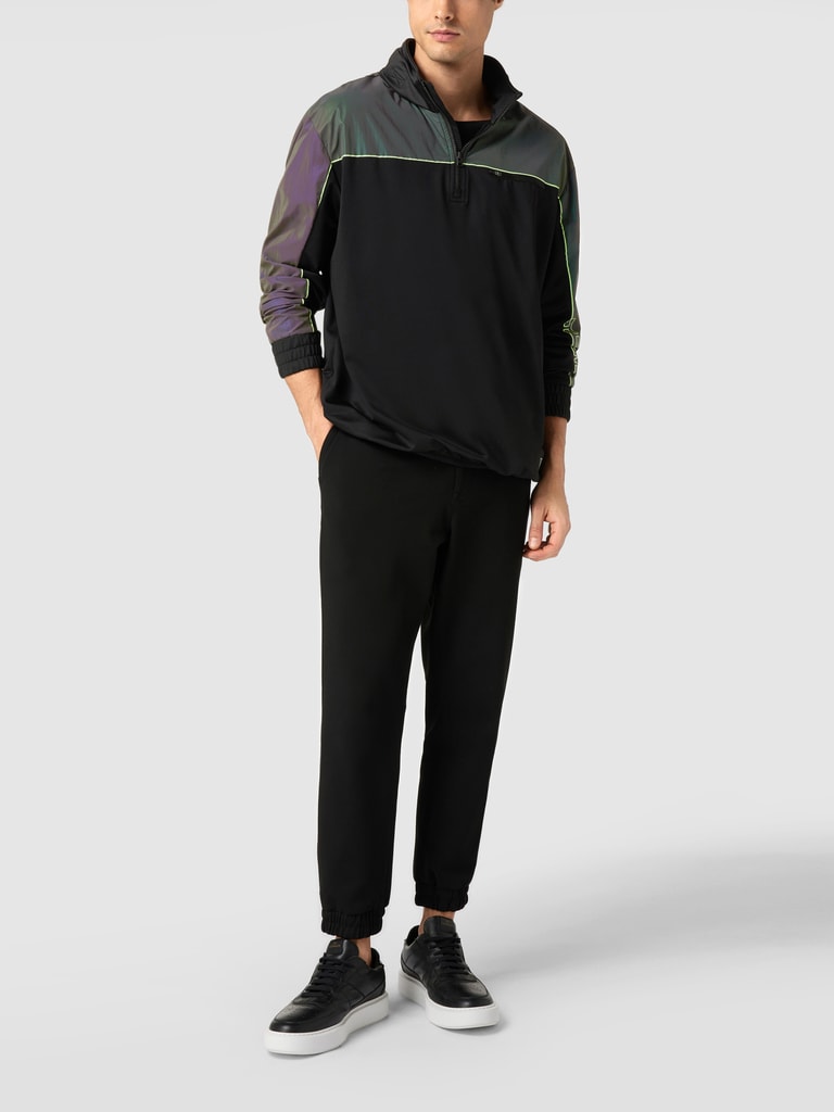 HUGO Troyer mit changierendem Kontrast Modell 'Diron' (black) online kaufen