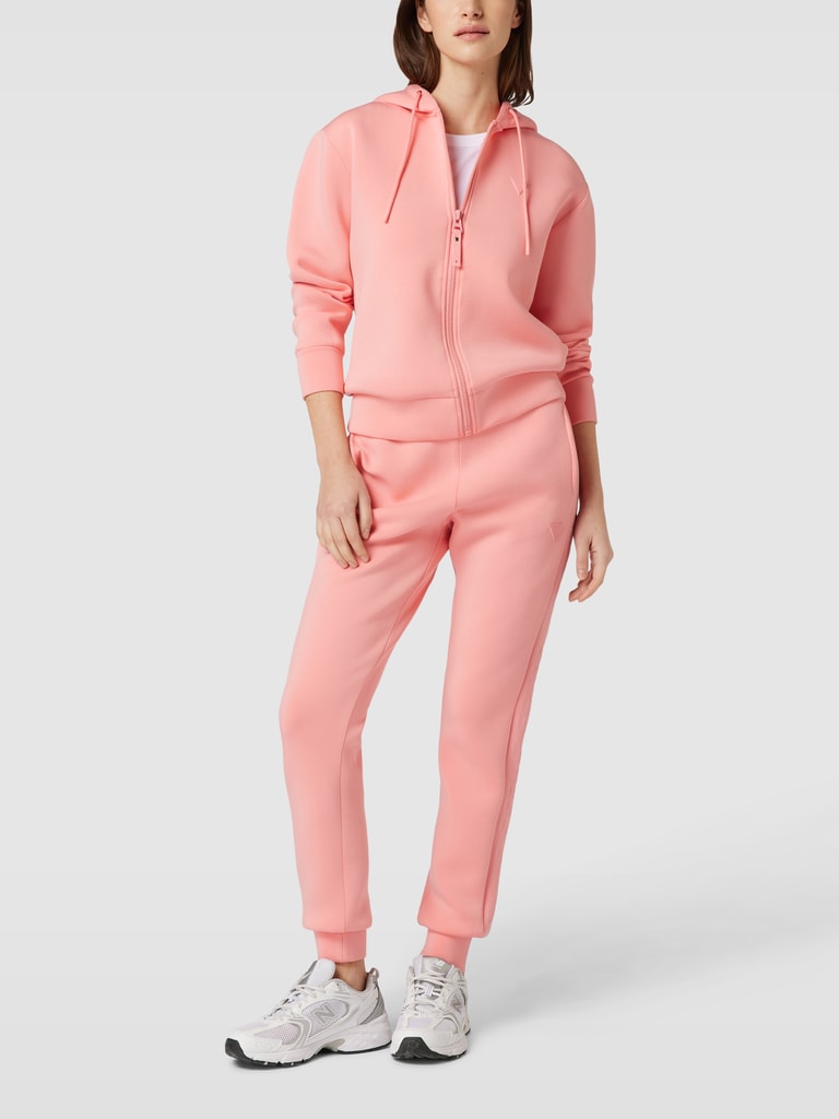 Guess Activewear Sweatjacke mit Label-Detail Modell 'ALLIE' (apricot ...