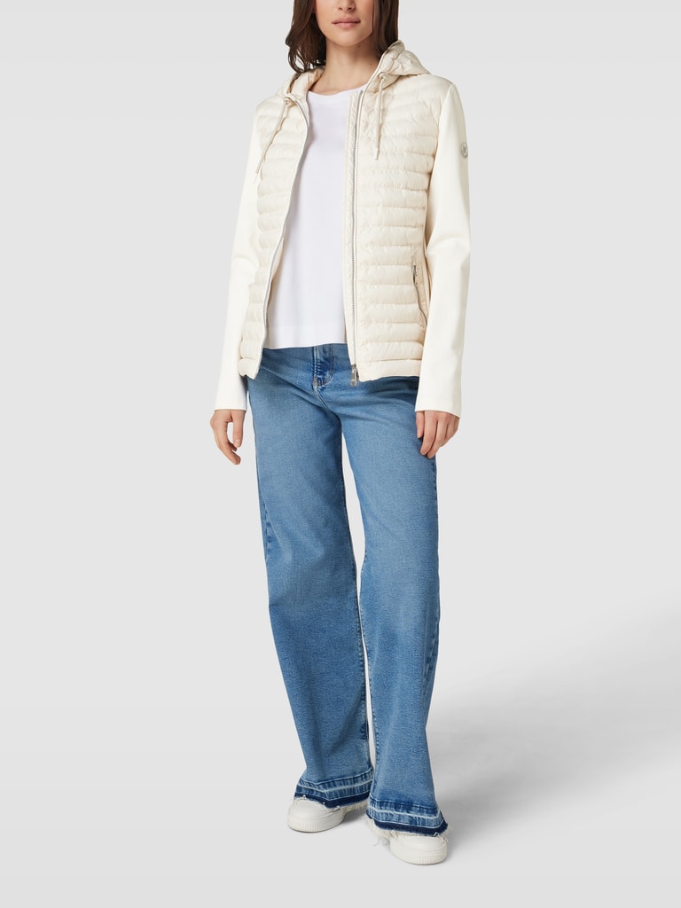 Fuchs Schmitt Hybridjacke mit Label-Patch (sand) online kaufen