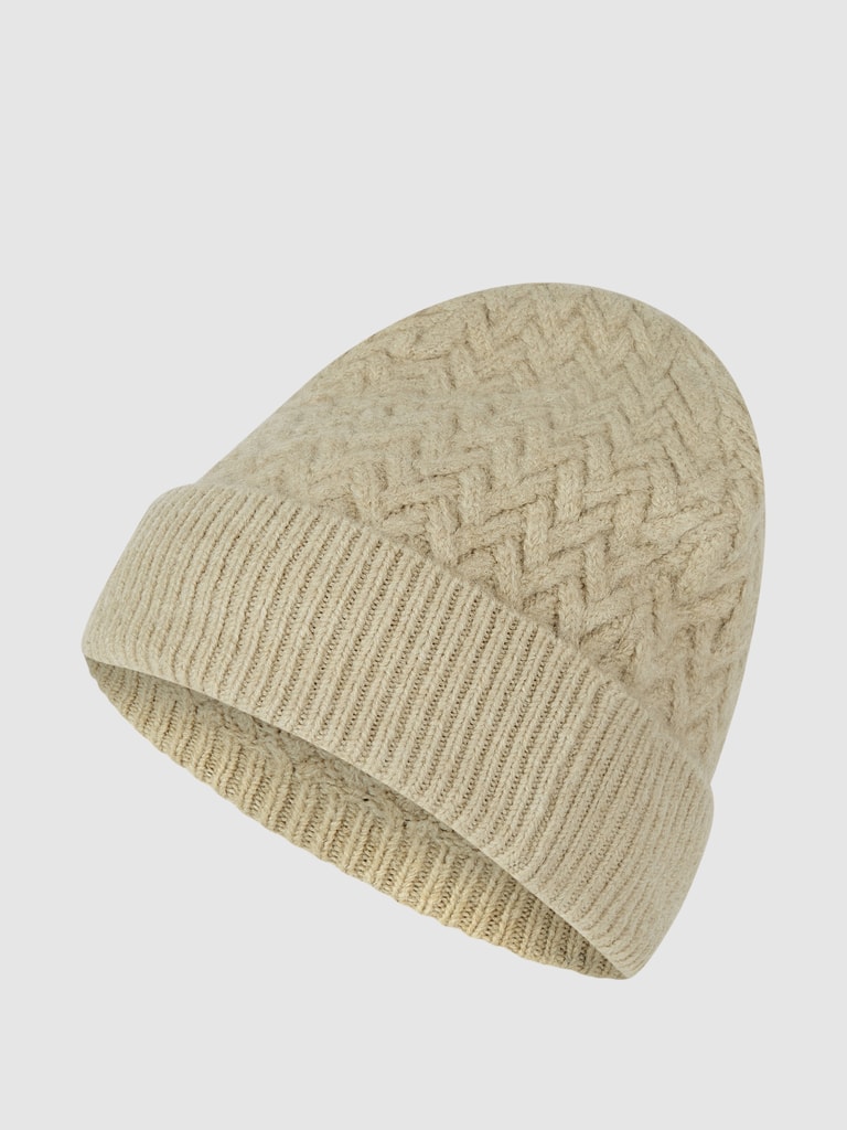Christian Berg Woman Beanie mit Strukturmuster (lind) online kaufen