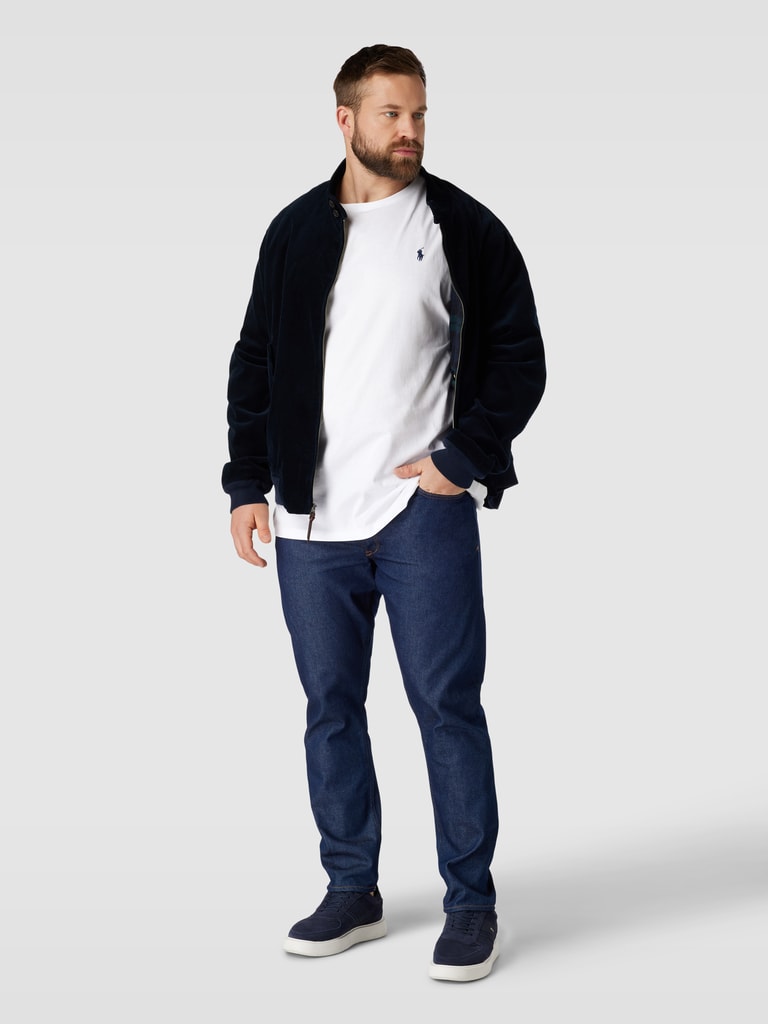 Polo Ralph Lauren Big & Tall PLUS SIZE Longsleeve mit Rundhalsausschnitt (weiss) online kaufen