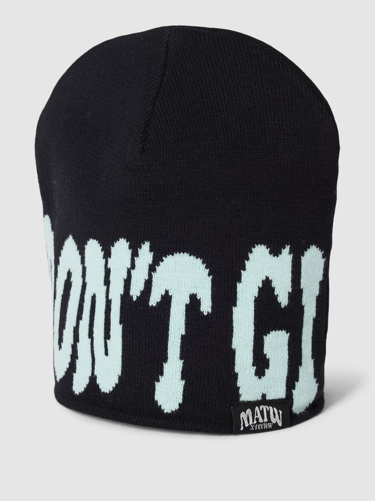 Review X MATW MATW x REVIEW - Beanie mit DGUK Print (black) online kaufen
