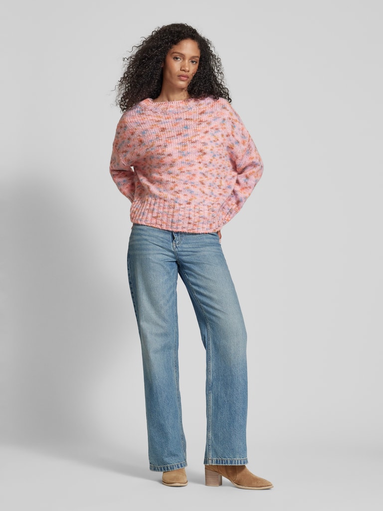 Rich & Royal Strickpullover mit Rundhalsausschnitt (rosa) online kaufen