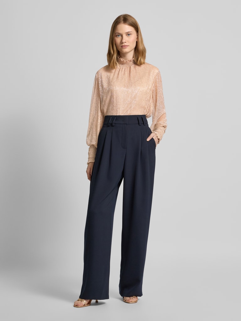 MOS MOSH Bluse mit Effektgarn Modell 'Ximena' (rose gold) online kaufen