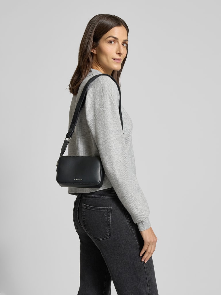 CK Calvin Klein Crossbody Bag mit Logo-Prägung Modell 'Webbing' (black ...