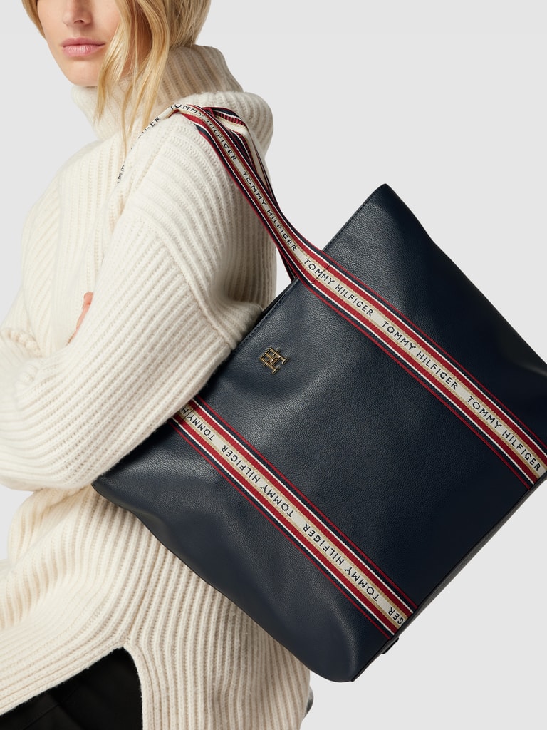 Tommy Hilfiger Shopper mit Label- Details Modell 'TOMMY LIFE SHOPPER ...