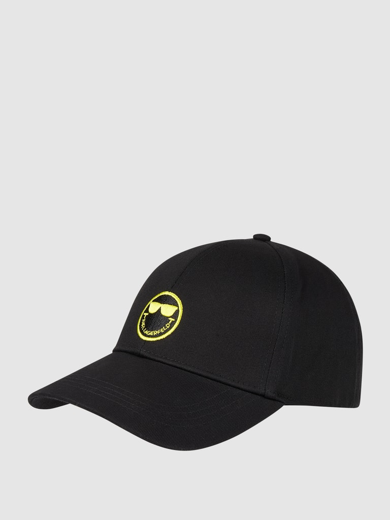 Karl Lagerfeld KARL LAGERFELD x SMILEY® Cap aus Bio-Baumwolle (black ...
