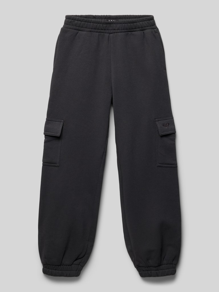 Roxy Sweatpants mit Cargotaschen und elastischem Bund (black) online kaufen