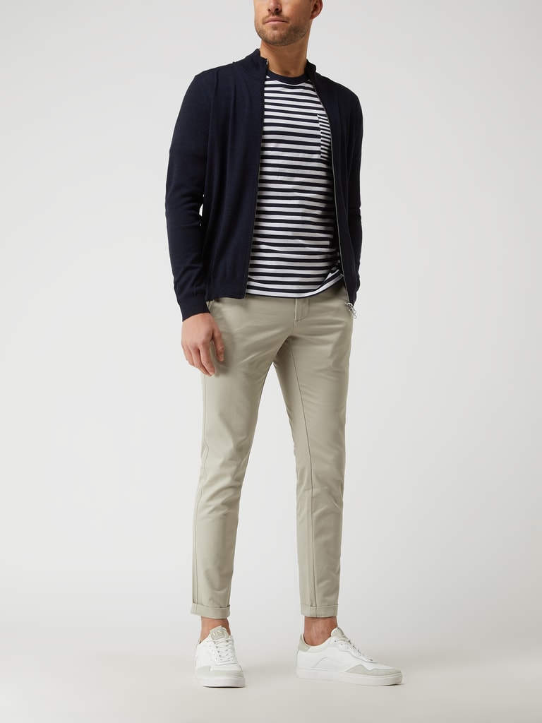 Matinique Strickjacke aus Wolle Modell 'Mason' (marine) online kaufen