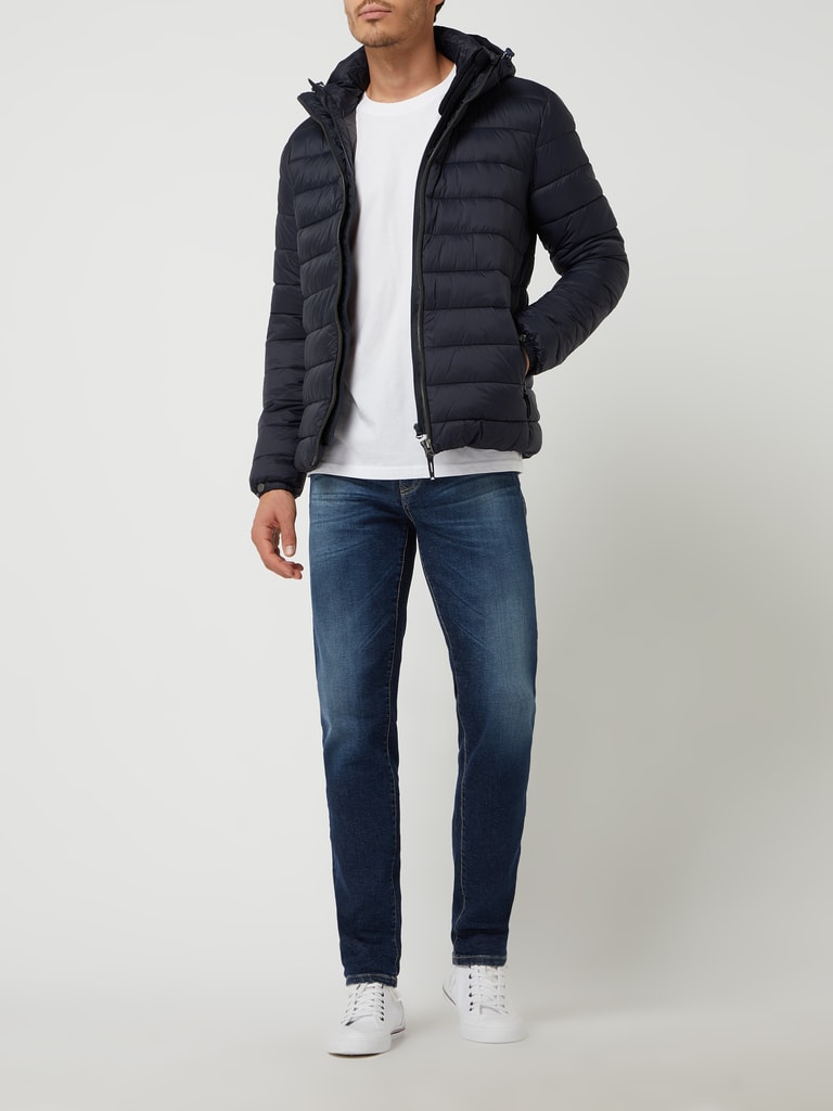 Superdry Steppjacke mit Kapuze (marine) online kaufen