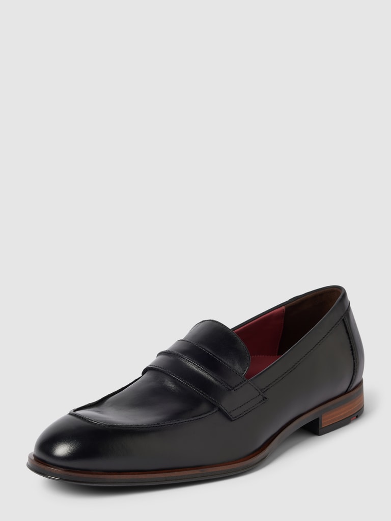 Lloyd Lederloafer mit Schaftbrücke Modell 'SAGRES' (black) online kaufen