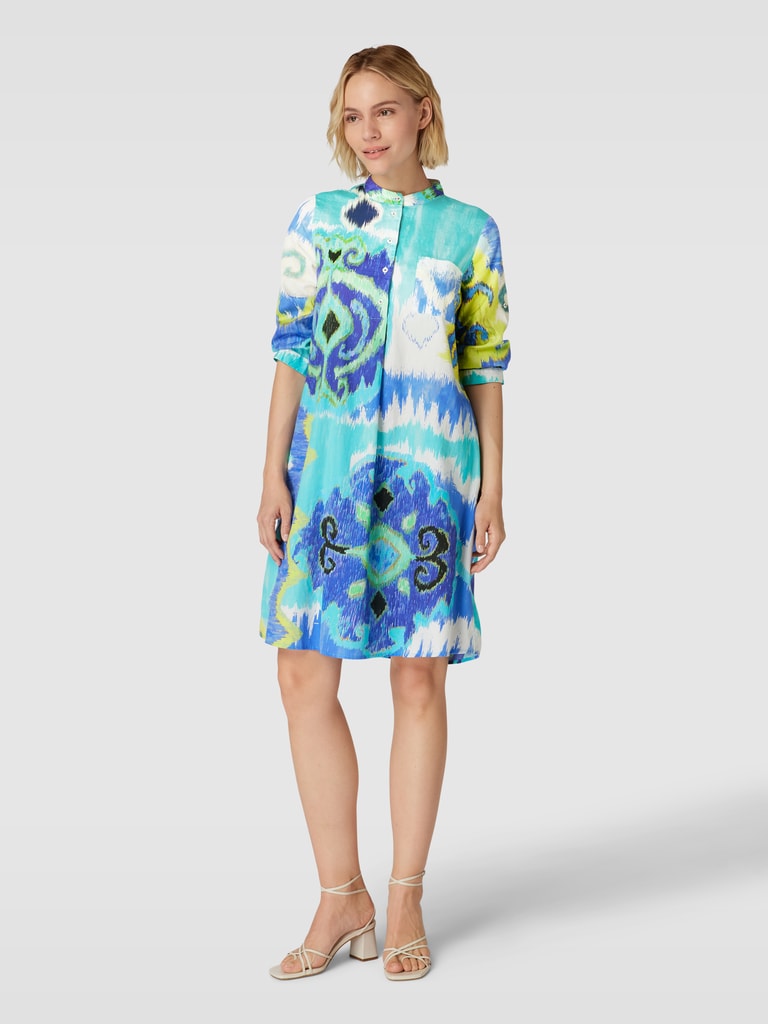 Kup online Emily Van den Bergh Sukienka o długości do kolan ze wzorem ...