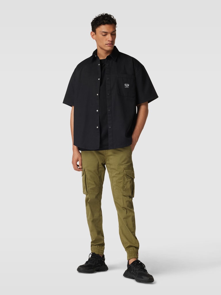Alpha Industries Cargohose mit Label-Details Modell 'Twill' (oliv ...