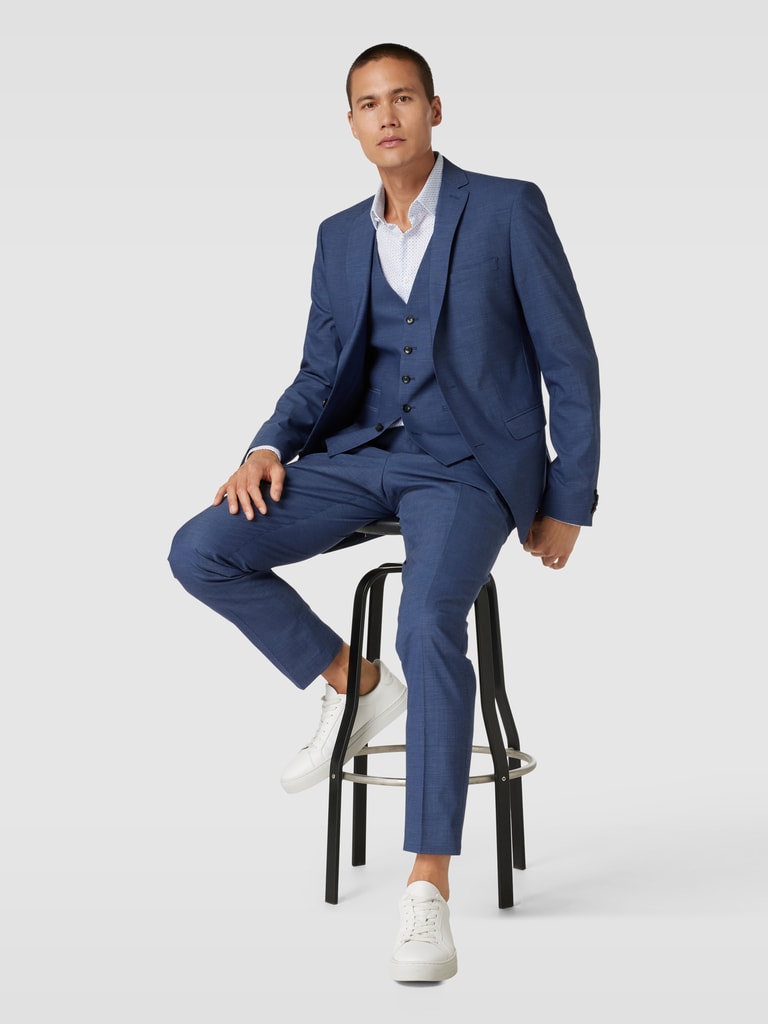 Jake*s Regular Fit Premiumhemd mit feinem Allover-Muster (weiss) online ...