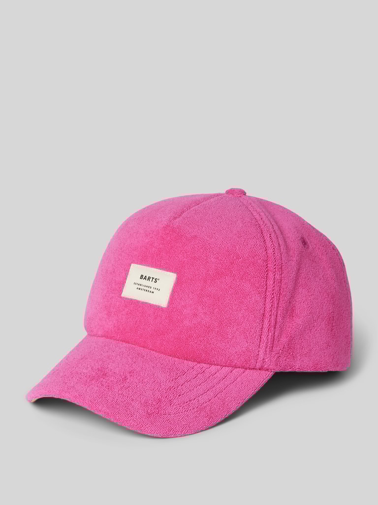 Barts Cap aus Frottee mit Label-Patch Modell 'BEGONIA' (pink) online kaufen