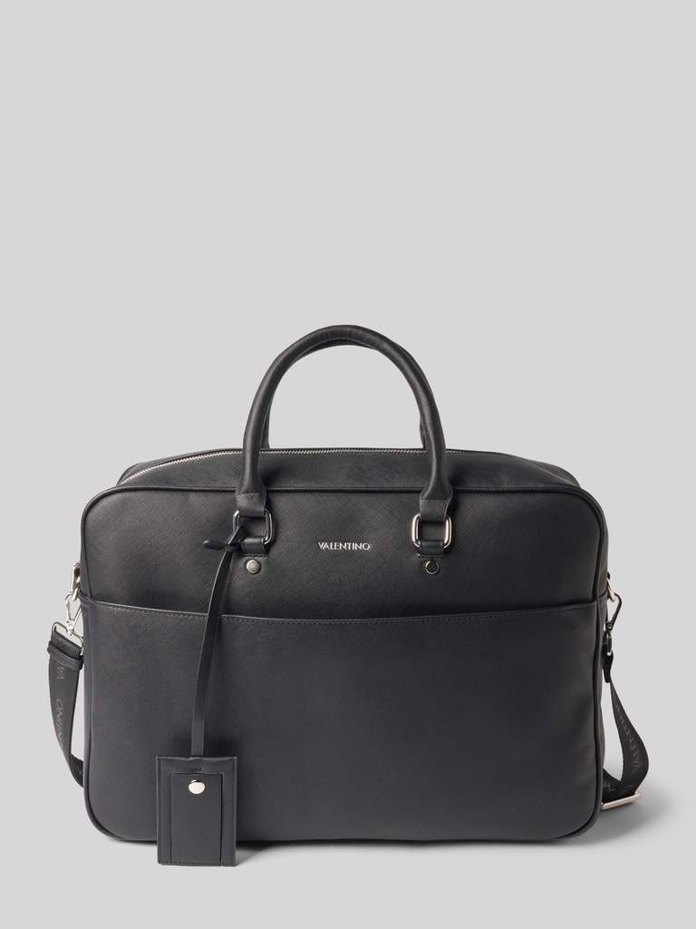 VALENTINO BAGS Laptoptasche mit Logo-Applikation (black) online kaufen